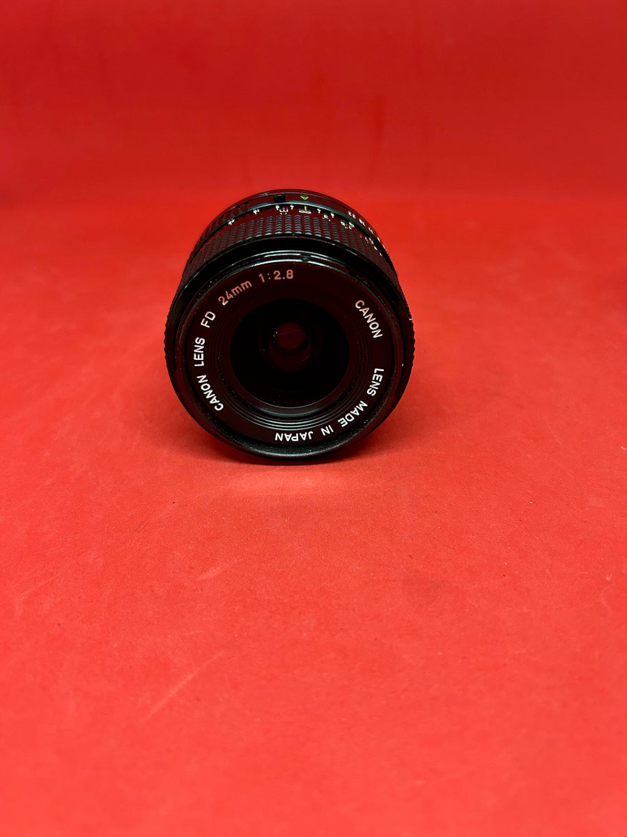 Canon 24mm F/2.8 FD Wide Angle Lens – Lincoln Camera Shop Online, LLC